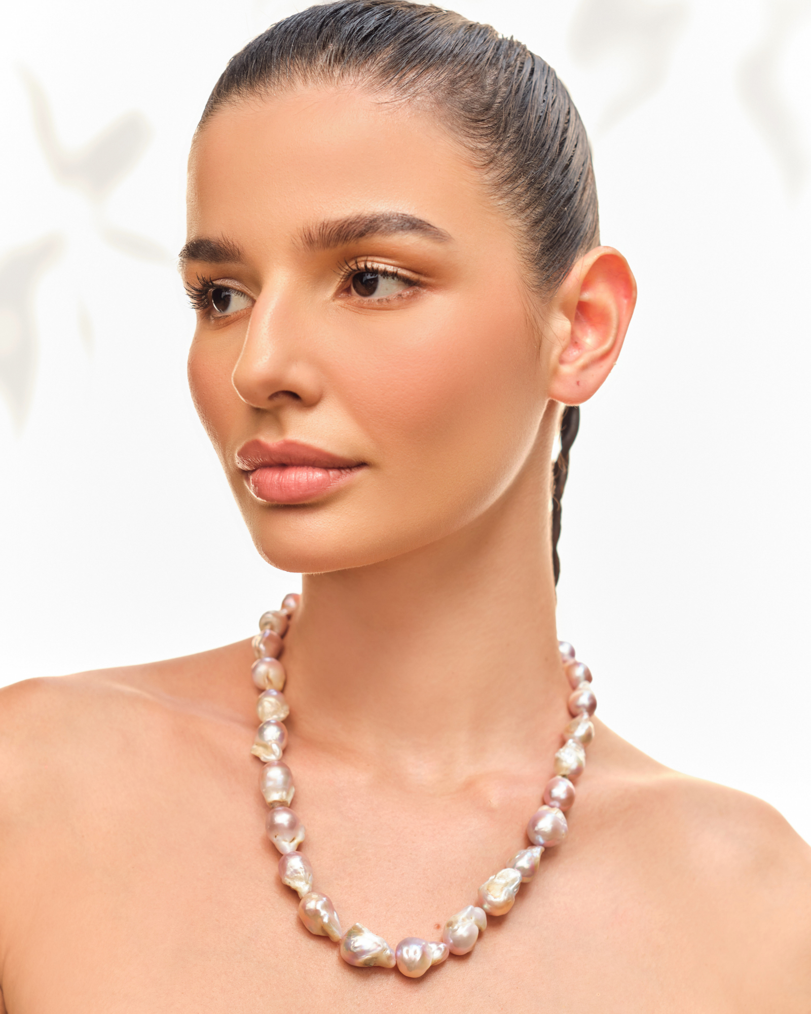 Baroque Pearl Single - Purple – Anaash