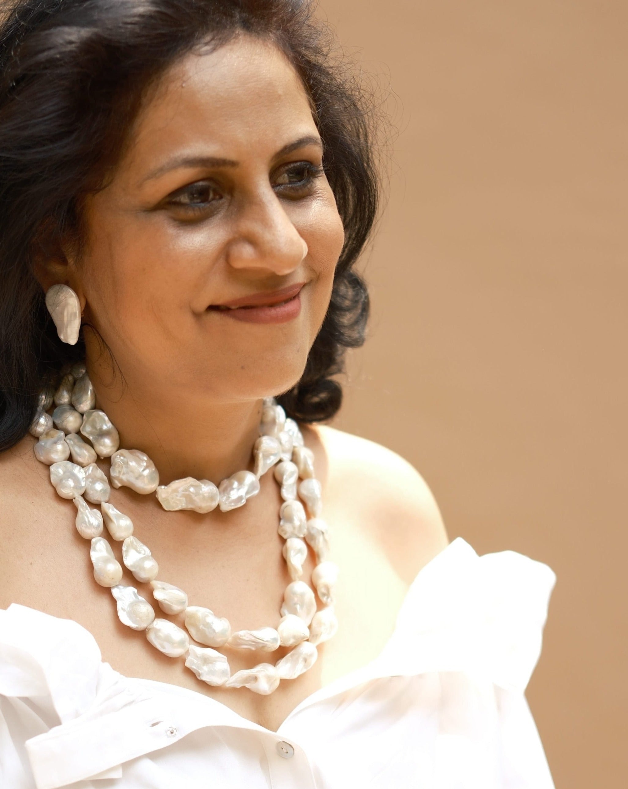 Baroque Pearl Necklace – Anaash