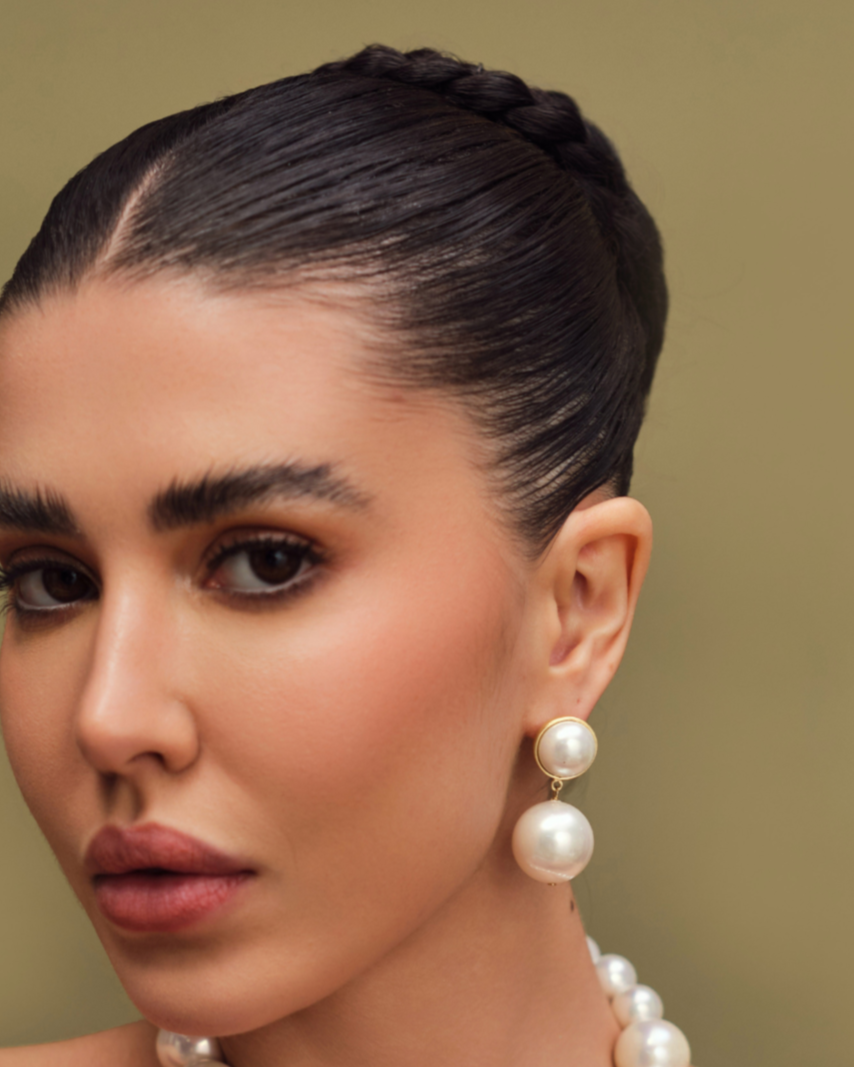 Snowman Studs - White – Anaash